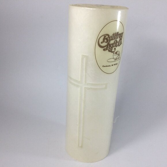 Bullfrog Light Co. | Accents | Vintage Bullfrog Light Co Pillar Candle ...